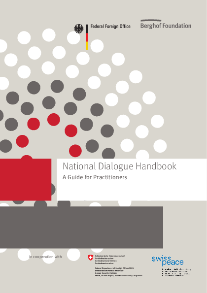 (PDF) National Dialogue Handbook A Guide for Practitioners In ...
