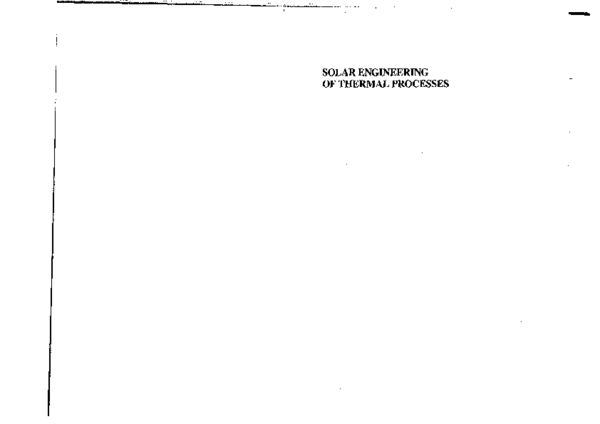 (PDF) Duffie beckman solar engineering of thermal process