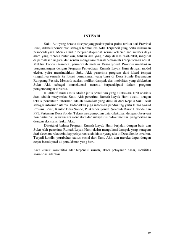 (DOC) INTISARI DAN ABSTRACT