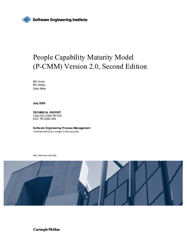 (PDF) People Capability Maturity Model