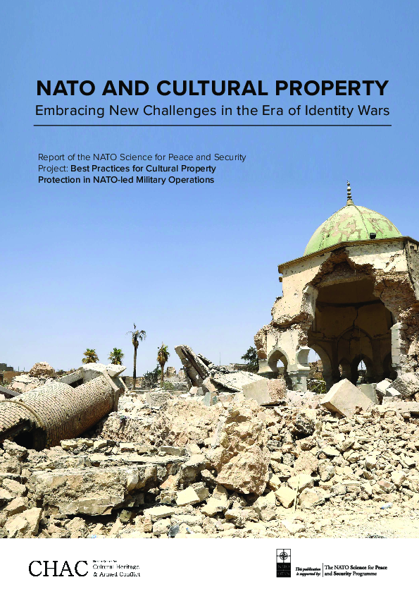 (PDF) NATO AND CULTURAL PROPERTY Embracing New Challenges in the Era of ...