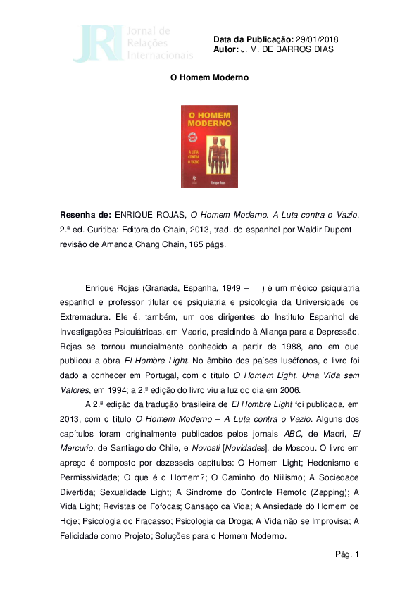 (PDF) O Homem Moderno