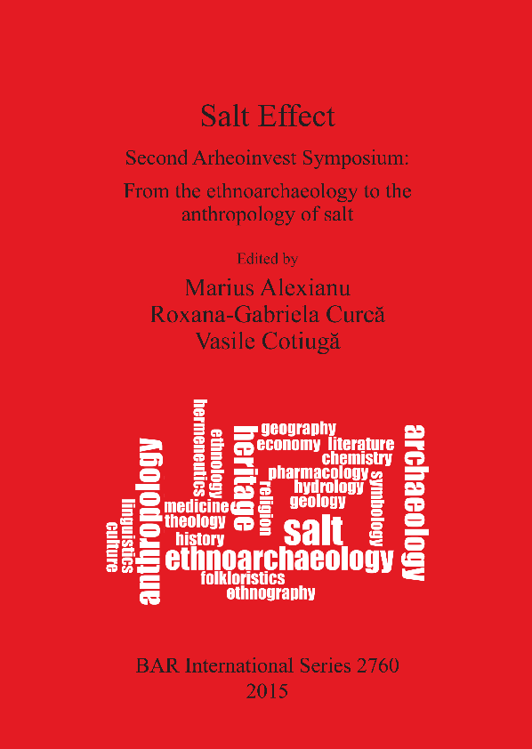 (PDF) The Toponymy of Salt in Zamfir Arbore’s Geographical Dictionary ...