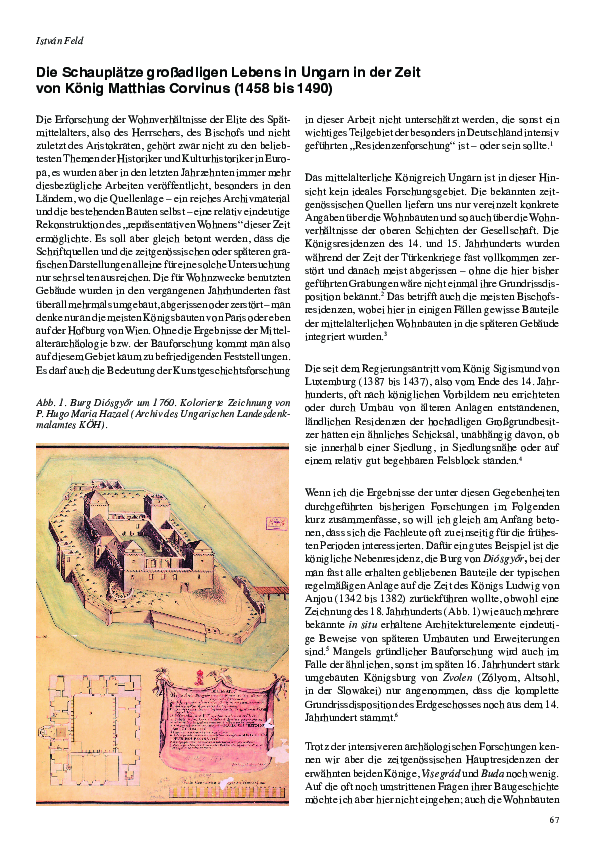 (PDF) Pseudoburgen oder historische Rekonstruktionen? Der Ausbau der ...