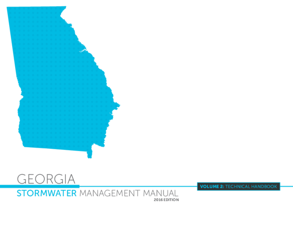 (PDF) STORMWATER MANAGEMENT MANUAL GEORGIA VOLUME 2: TECHNICAL HANDBOOK