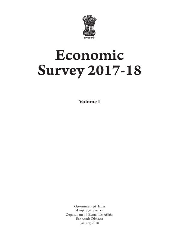 (PDF) Economic Survey 2017-18