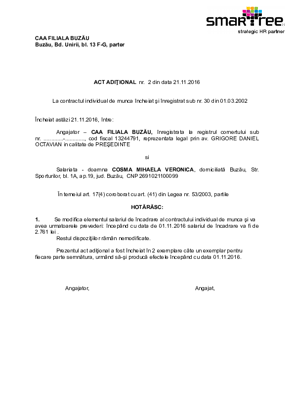 (DOC) Act aditional Mihaela | Mihaela Cosma - Academia.edu