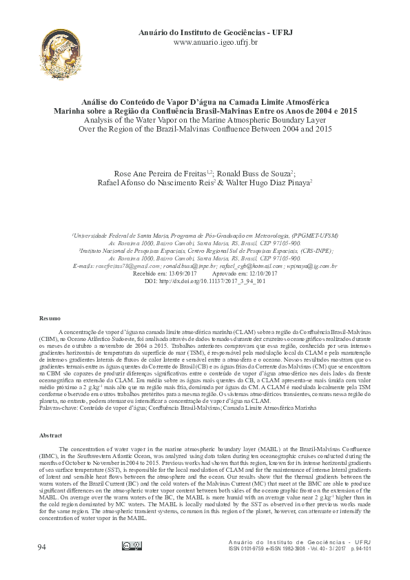 (PDF) A Spectroscopic Study of Water Vapor on Venus | ahmed bream ...