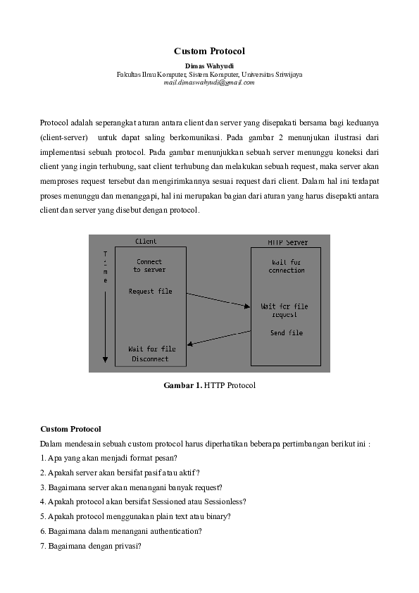 (PDF) Custom Protocol