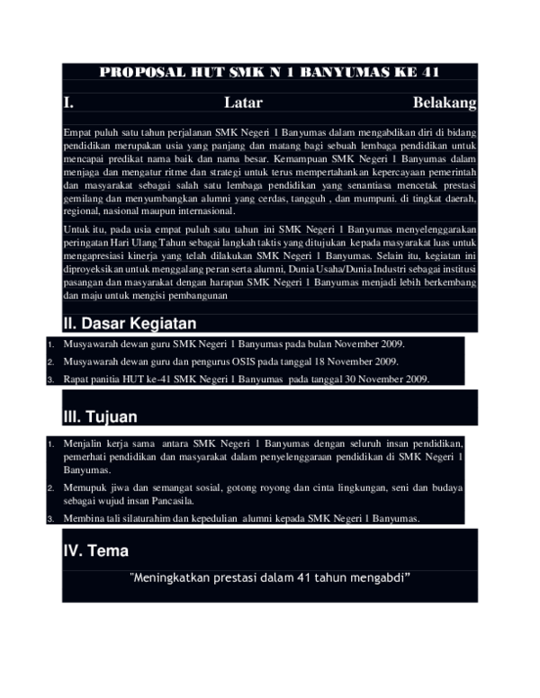 (DOC) Contoh proposal