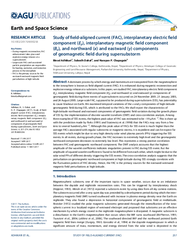 (PDF) Modeling of field-aligned currents in the magnetosphere and ...
