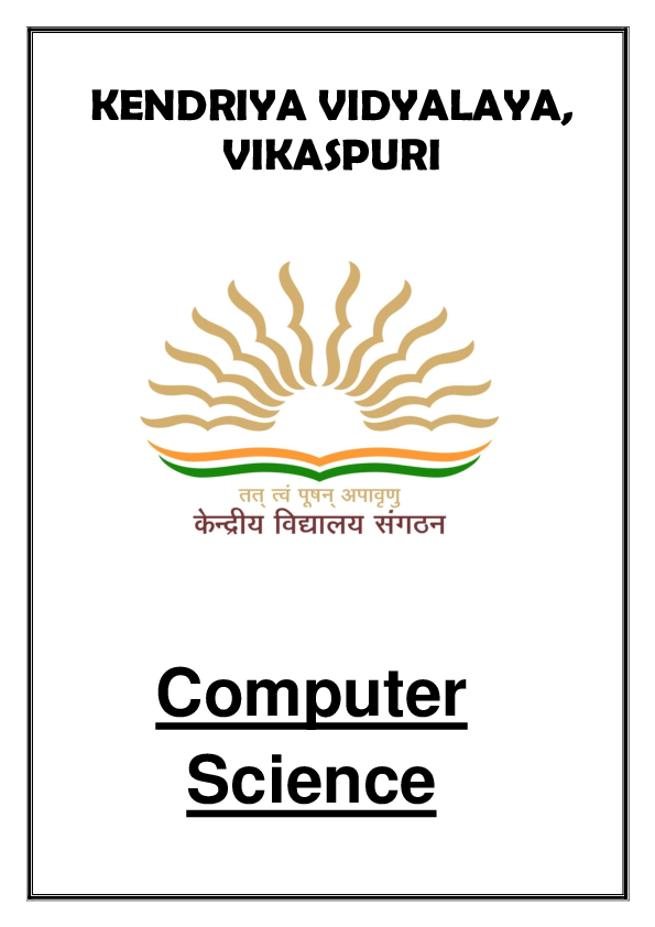 (DOC) Student Report Card System for CS Project