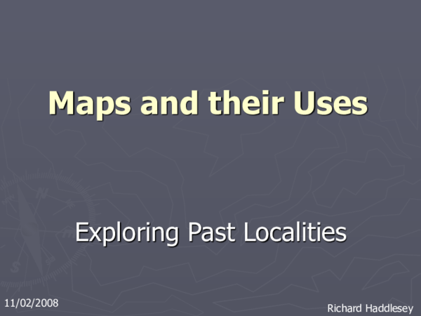 (PPT) Maps and their use