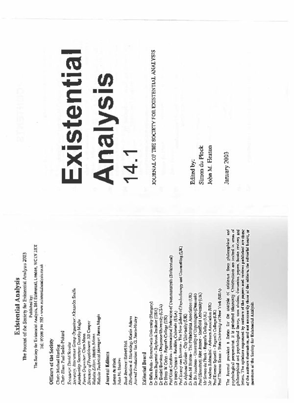(PDF) Scheler, Nietzsche & Social Psychology