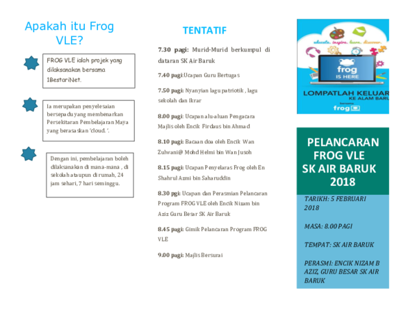 (DOC) Apakah itu Frog VLE | Ticer Nisa - Academia.edu