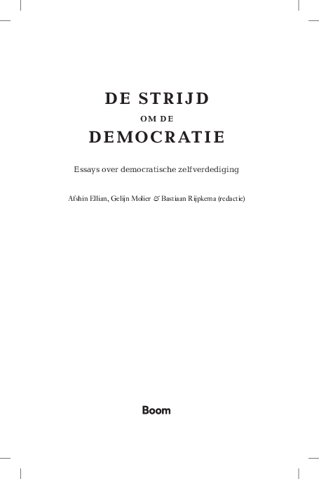 (PDF) J. Doomen, Het antidemocratische karakter van ‘militante ...