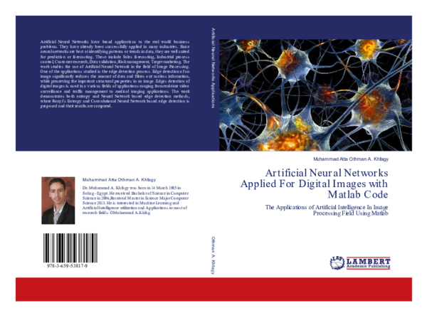 (PDF) Artificial Neural Networks Applied For Digital Images with Matlab Code