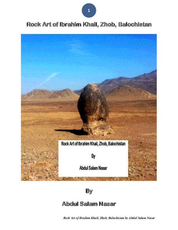 (PDF) Rock Art of Ibrahim