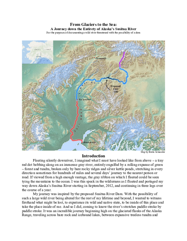 (PDF) From Glaciers to the Sea: A Journey down the Entirety of Alaska's ...
