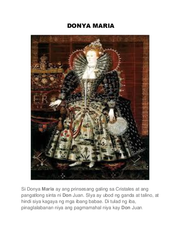 (DOC) DONYA MARIA | julie cabalatungan - Academia.edu