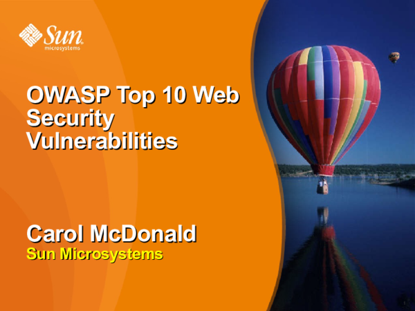 Pdf Owasp Top 10 Web Owasp Top 10 Web Security Security Vulnerabilities Vulnerabilities