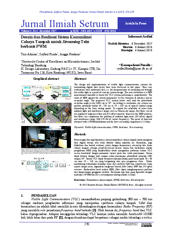 34+ Contoh Jurnal Ilmiah Teknik Elektro Running Led Pics