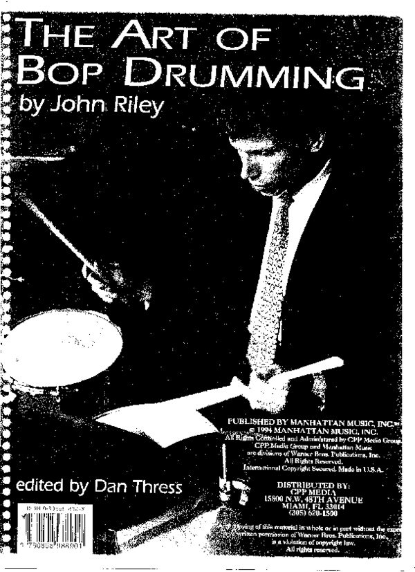 (PDF) John Riley - The Art of Bop Drumming