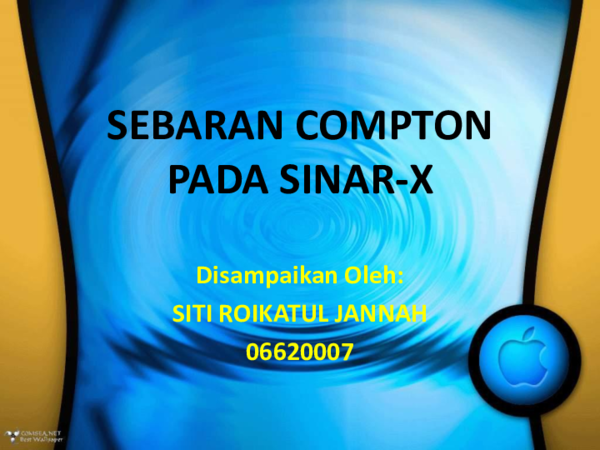 (PPT) SEBARAN COMPTON.pptx