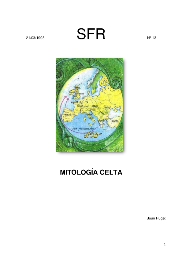 (PDF) MITOLOGÍA CELTA
