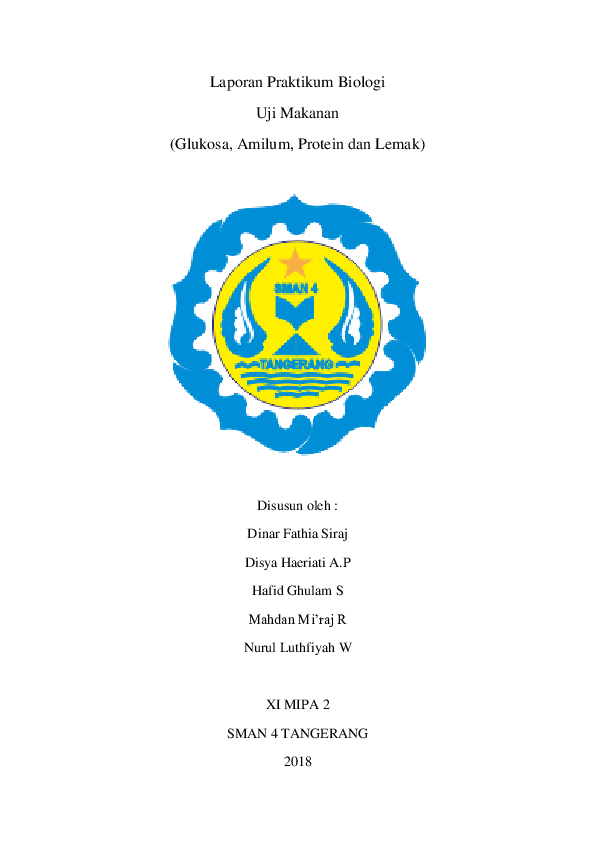 (DOC) Laporan Praktikum Biologi