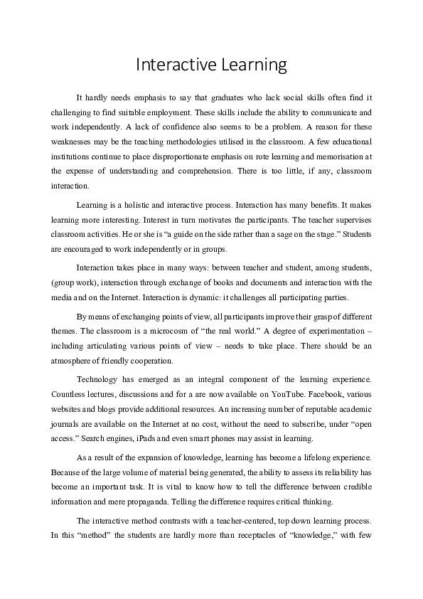 (PDF) Interactive Learning (3)