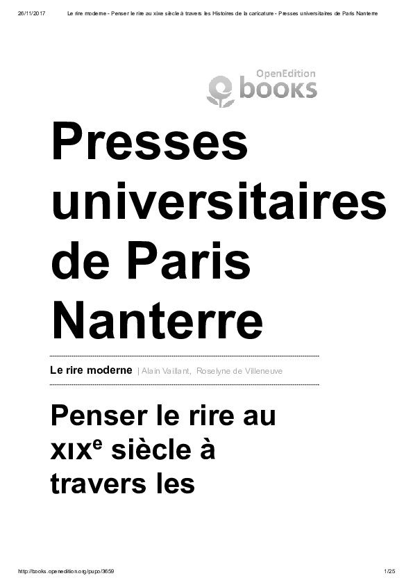 Jules Champfleury (1821-1889) : Littérature et caricature - Philosophie