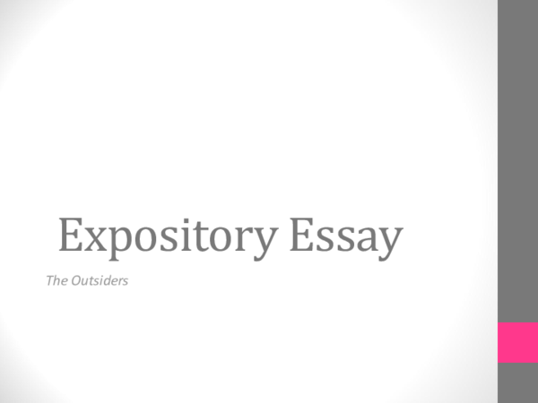 (PPT) Expository Essay Structure and Requirements (1) | Carlynna ...