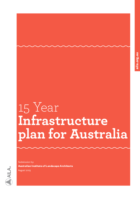 (PDF) 5 Year Infrastructure plan for Australia