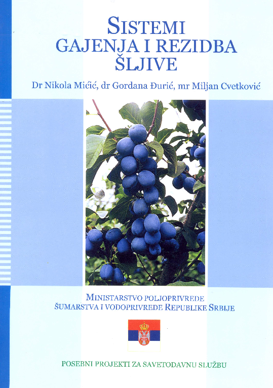 (PDF) Sistemi gajenja i rezidba sljive