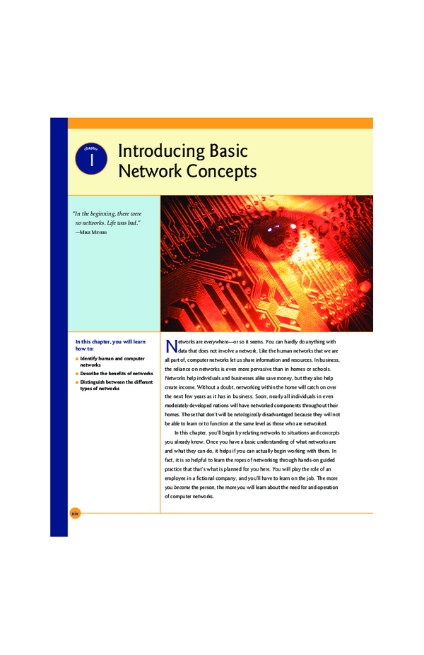 (PDF) Introducing Basic Network Concepts