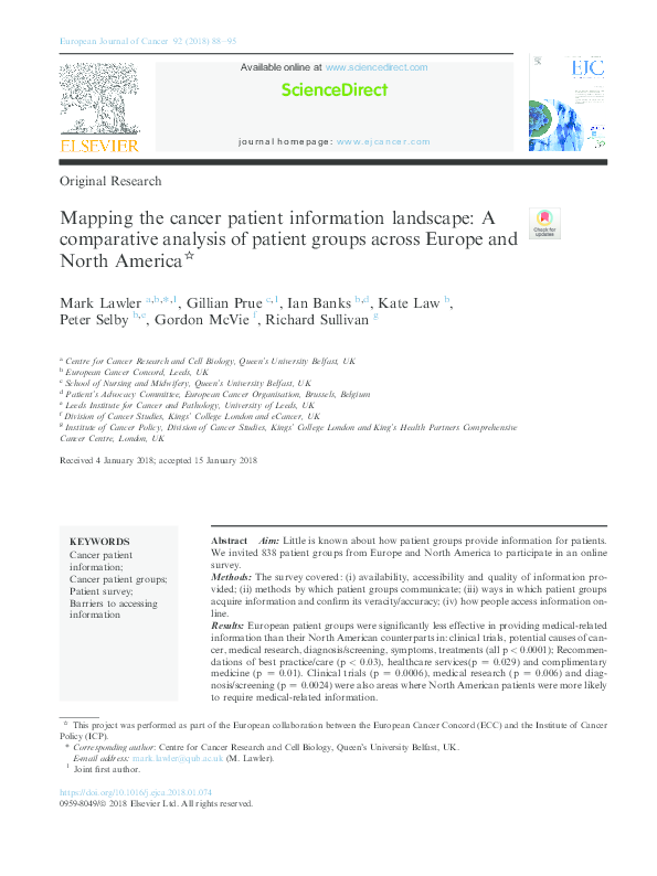 (PDF) Mapping the cancer patient information landscape: A comparative ...