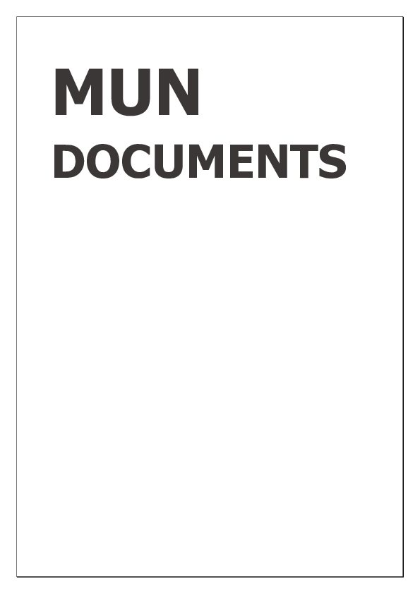 (DOC) MUN DOCUMENT S