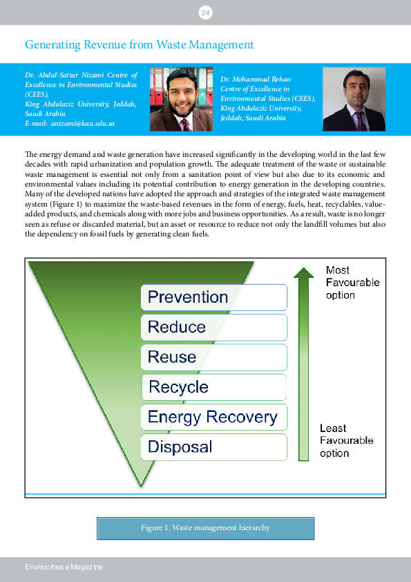(PDF) Generating Revenue from Waste Management