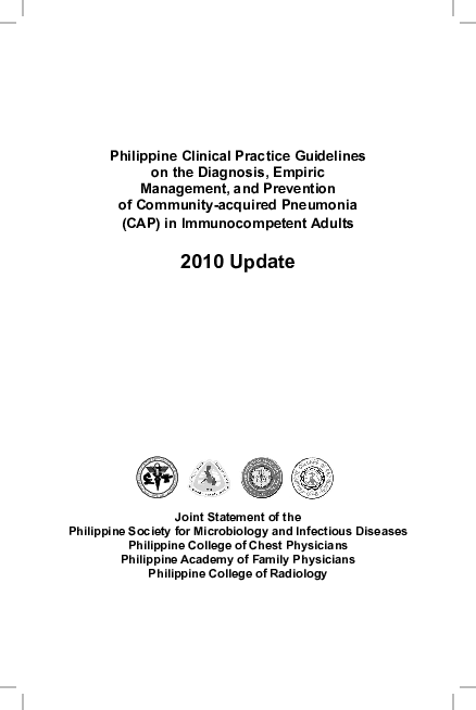 (PDF) PHILIPPINES CAP CPGuidelines 2010