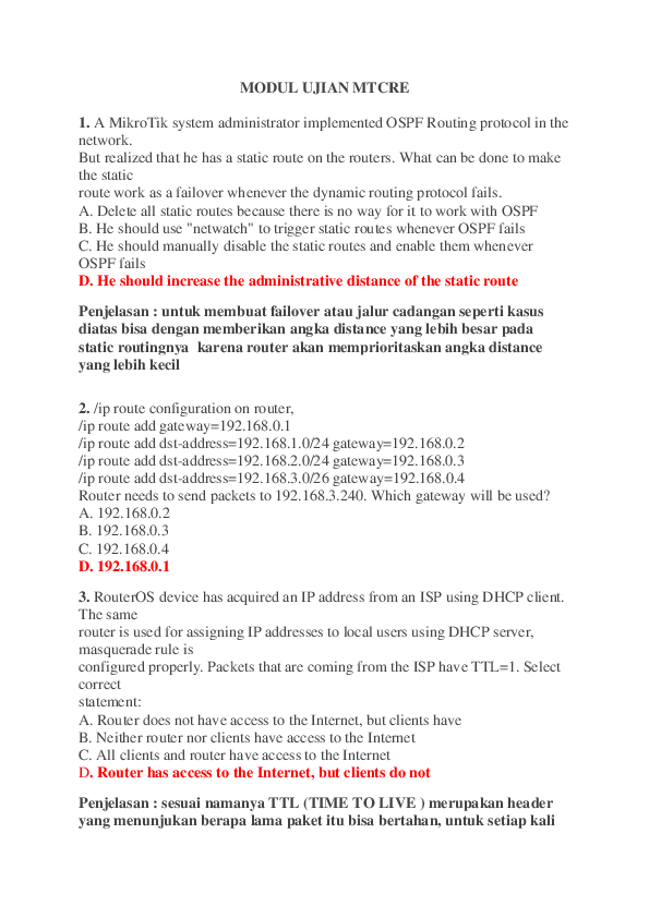 (PDF) MODUL UJIAN MTCRE