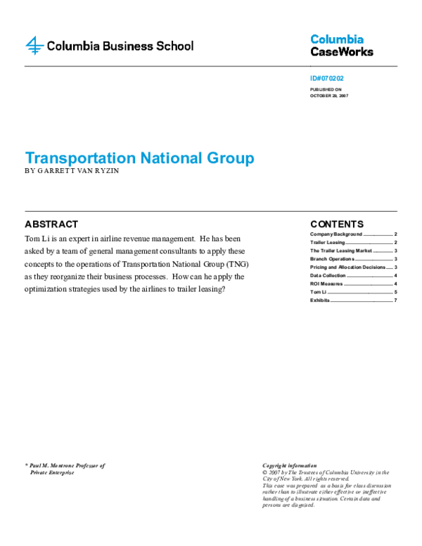 (PDF) Transportation National Group