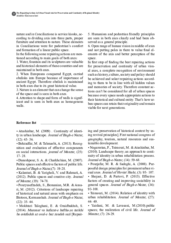 (PDF) The Repairing Actions in Urban Visual Axis for Preservation and ...