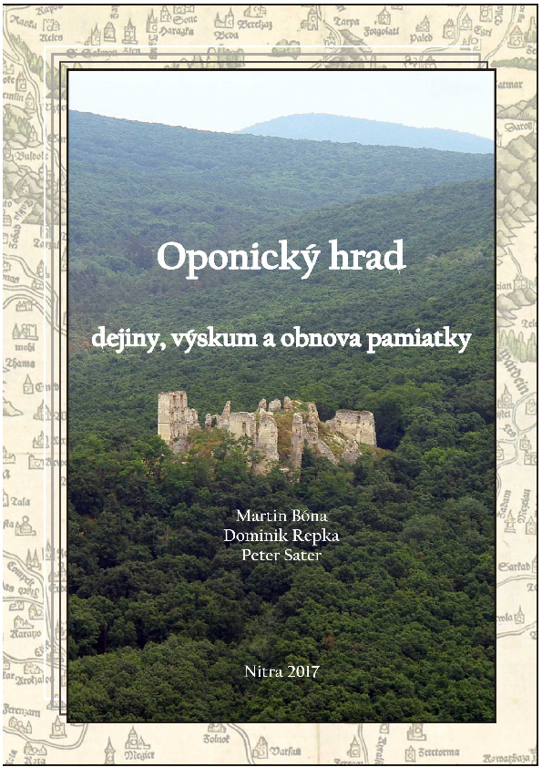 (PDF) Bóna, Martin – Repka, Dominik – Sater, Peter: Oponický hrad ...