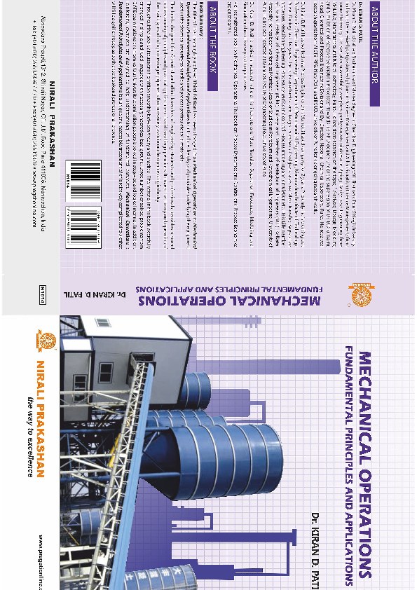 (PDF) Mechanical Operations