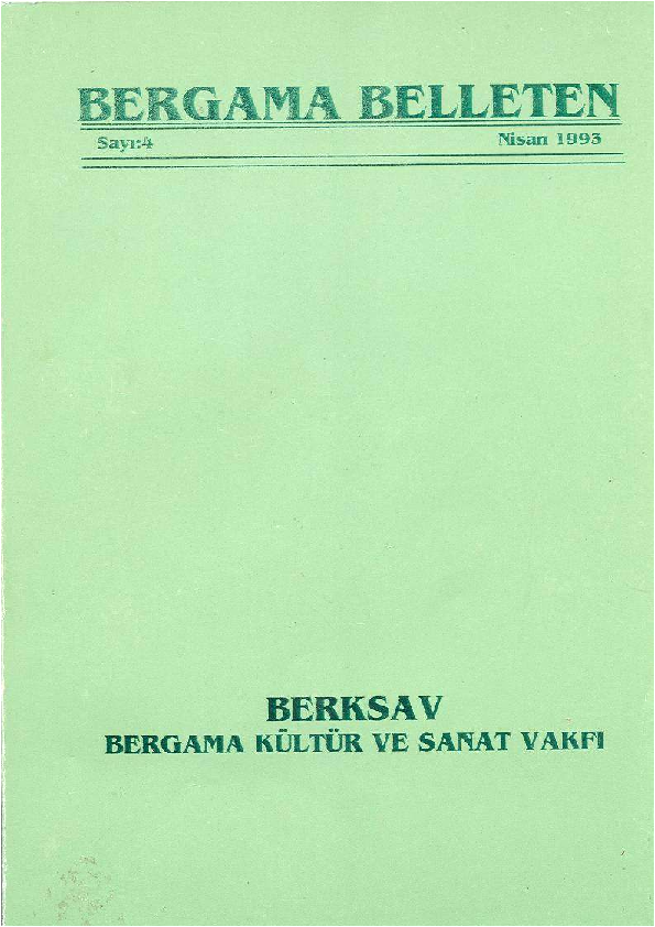 (PDF) 1992 Excavation and Restoration Works of Assos City Walls, Assos ...