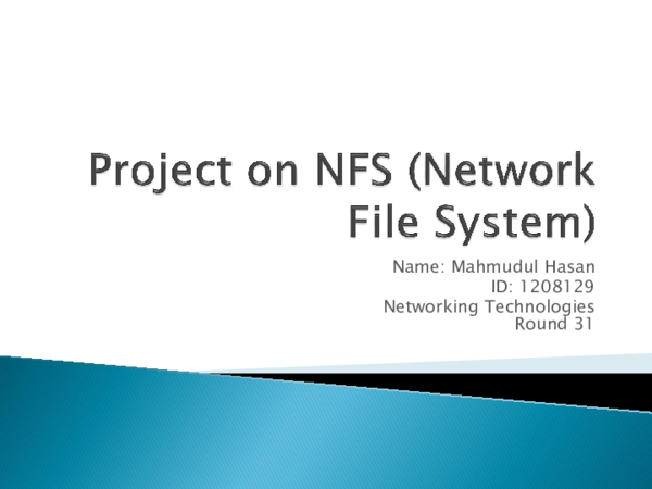 (PPT) Nfs in rhel
