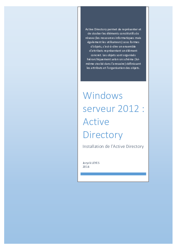 (PDF) Active-Directory