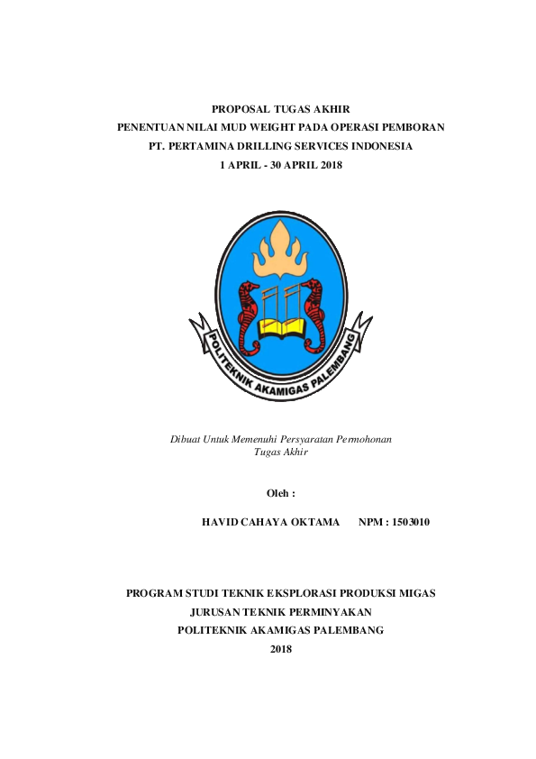 (DOC) contoh PROPOSAL TA | Ahmad Suryadi - Academia.edu