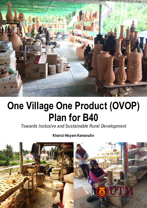 (PDF) One Village One Product (OVOP) Plan for B40: Towards Inclusive ...
